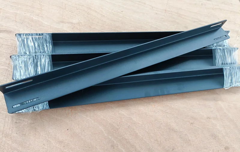 L-bracket 19 Inch Rack Cabinet Mounted Server Guide Rail Bracket Load ...