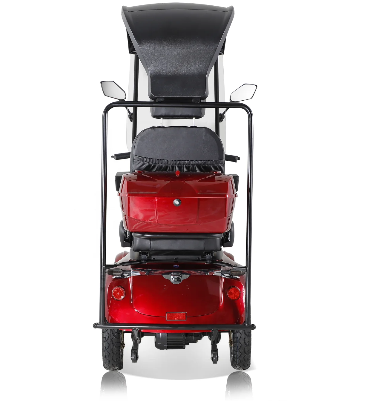 Us Stock 4-wheel Mobility Scooter With Roof For Elderly Disabled ...