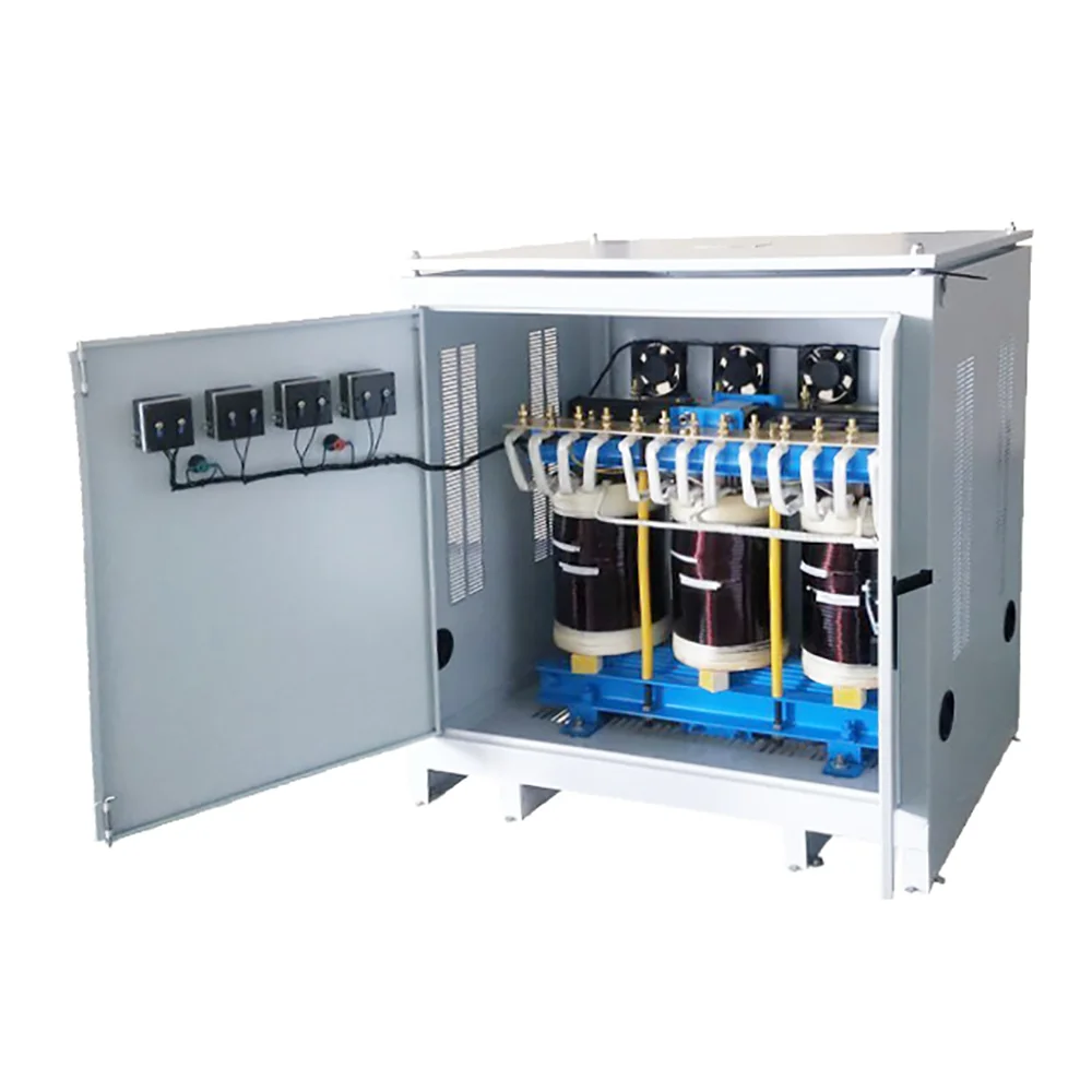 Single Phase Three Phase Dry Type 60A 450V Aluminium Copper Winding ...