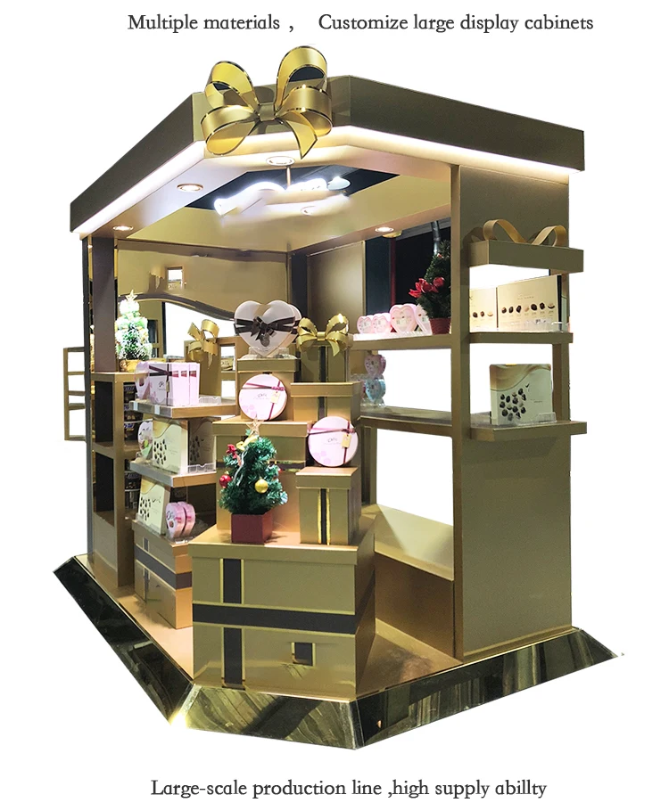 Mt Hot Sale Exhibition Booth Trade Show Sales Booth With Shelves Led ...