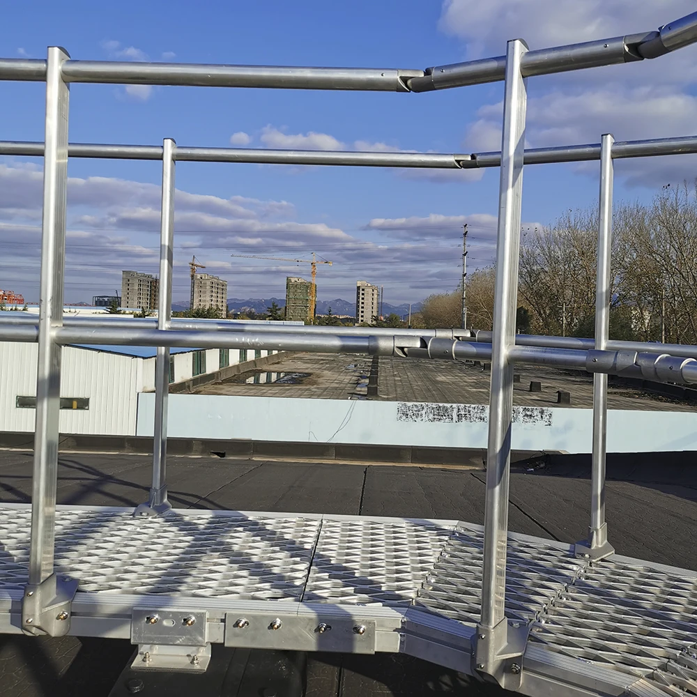 Lifeline System - Safe Standing Seam Metal Roof Walkways