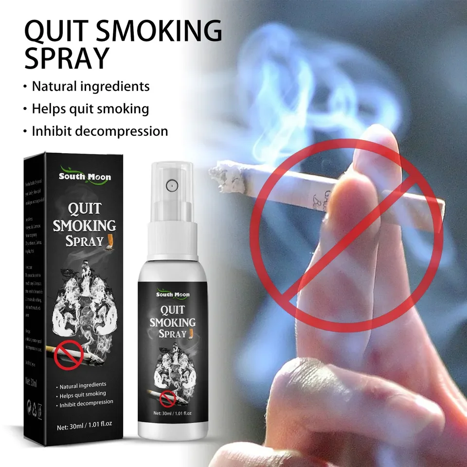 Quit Smoking Spray - Natural Ingredient Fresh Breath Control