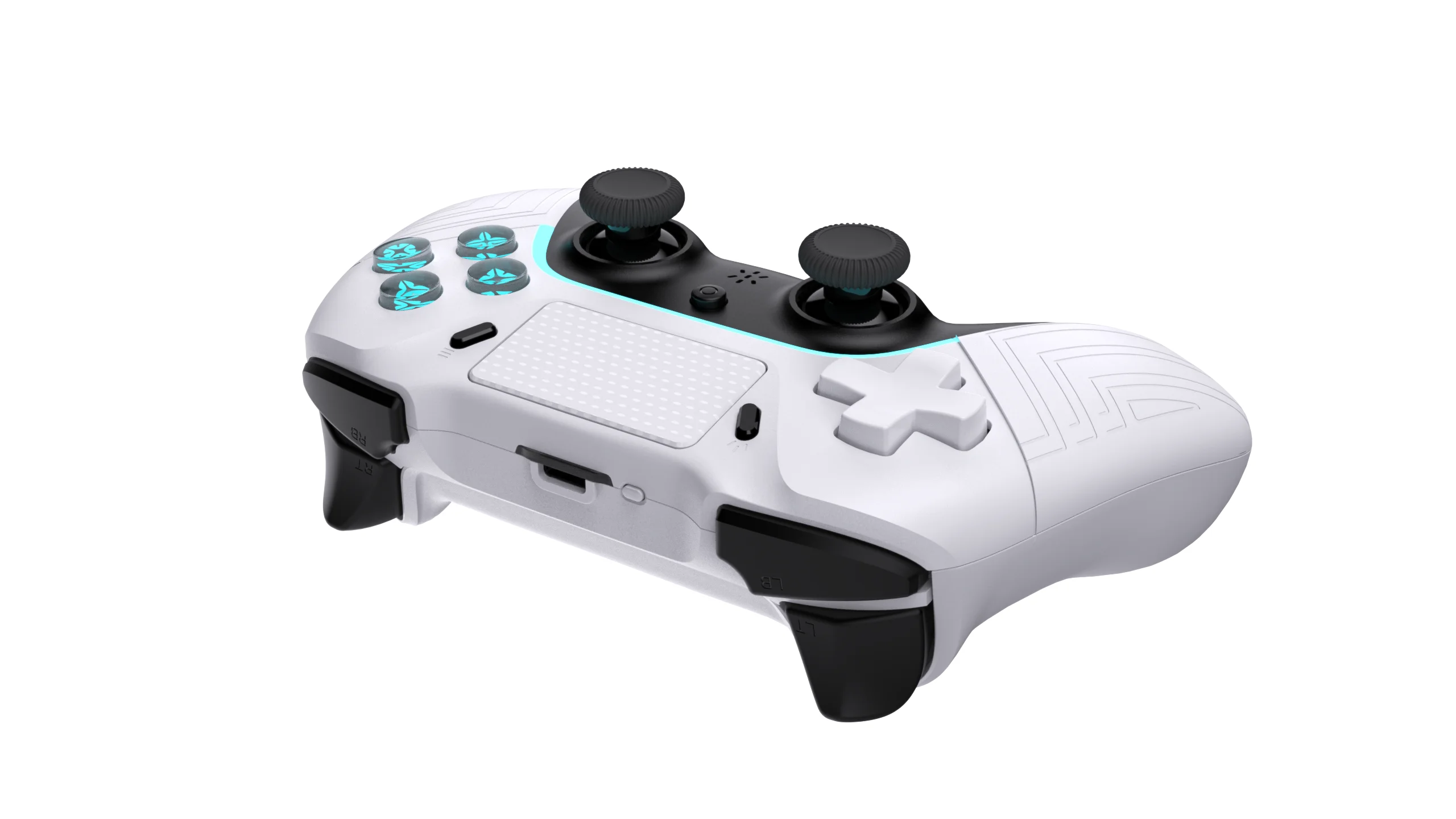 Double Shock Wireless Computer Video Game Controller Wireless Joystick ...