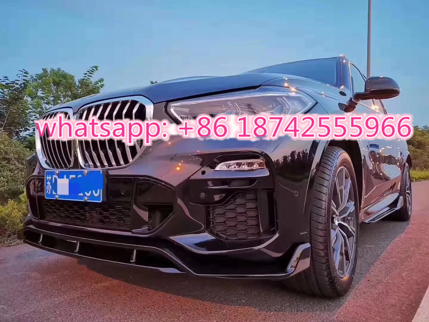 2019 X5 G05 Body Kit For X5 G05 To Mbm Style Front Lip Rear Diffuser ...