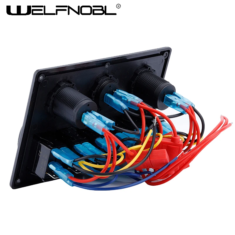 ABILKEEN 6 Gang Switch Panel - Durable & Versatile Control