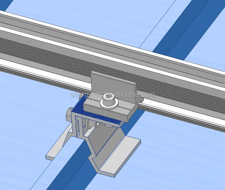 S5 Solar Panel Mounting Clamps - Durable & Easy Install