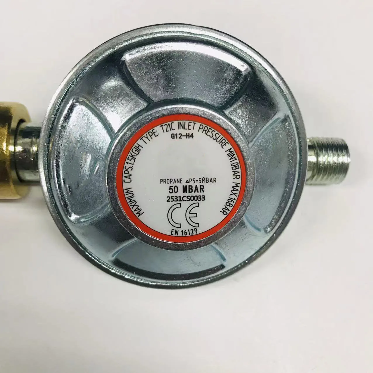 UPPERWELD German Style High Low Pressure Gas Regulator LPG Pressure ...