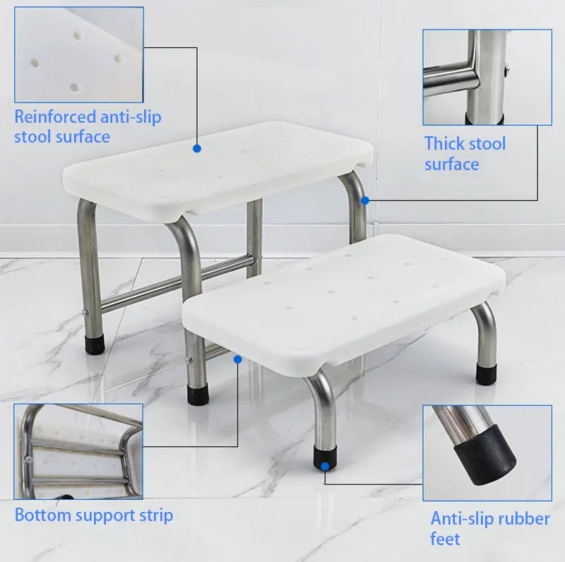 Hospital Furniture Medical Use Patient Step Foot Step Stool for Sale ...