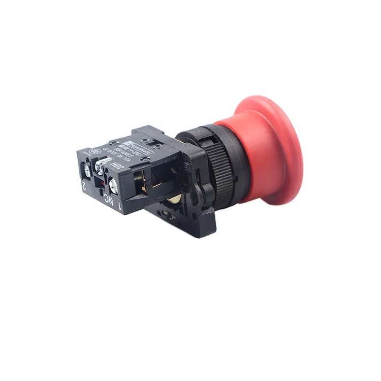 Xb2-es142 Cmorsun Self Release Emergency Key Push Button Switch Mushroom Push Button Switch With ...