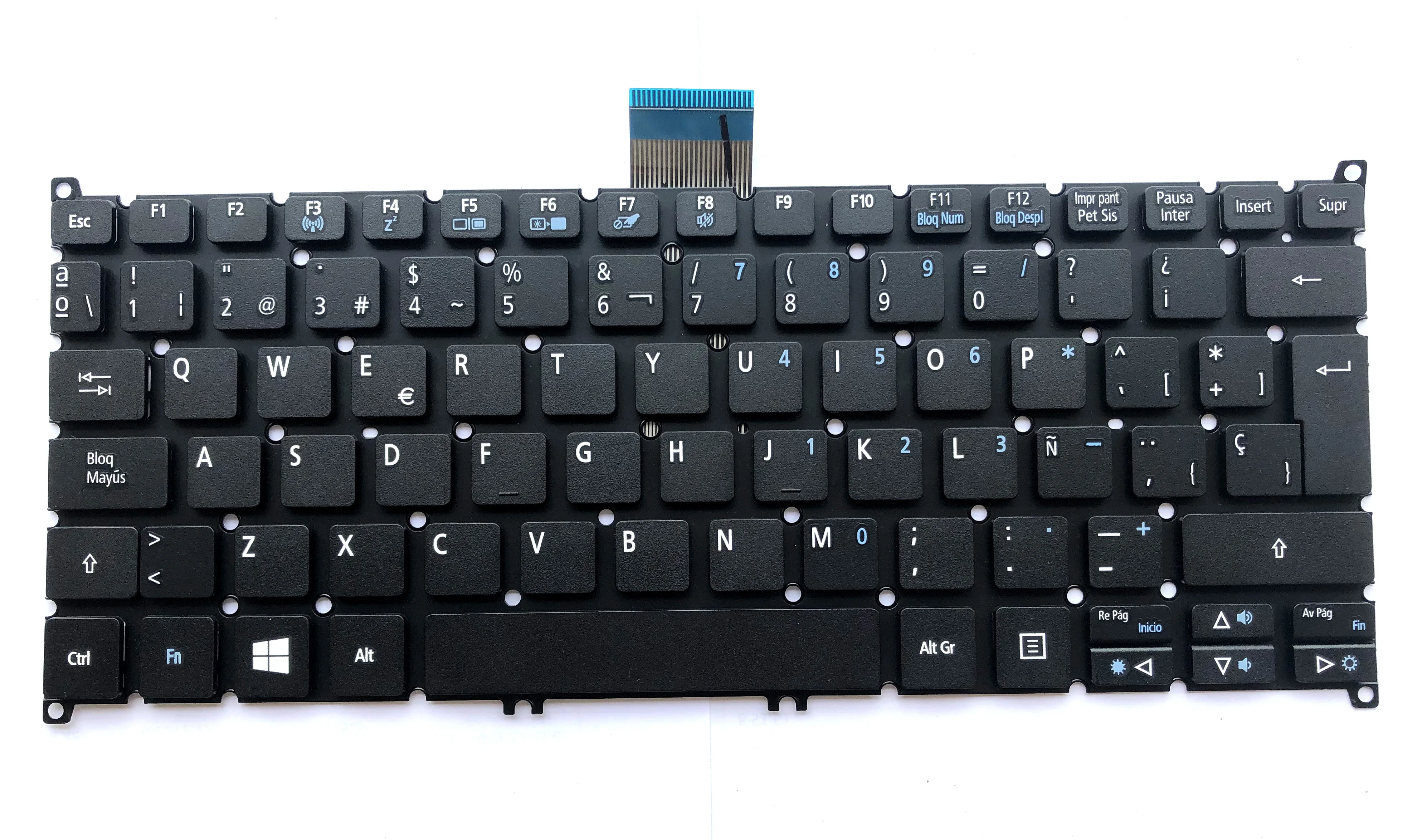 Sunrex Laptop Keyboard for Acer E3-111 ES1-311 R3-131T