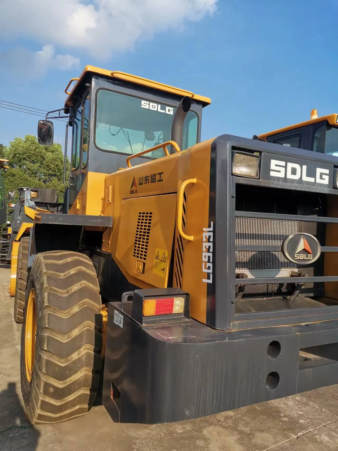 High Efficiency Used Loader Machine - SDLG LG933L for Sale