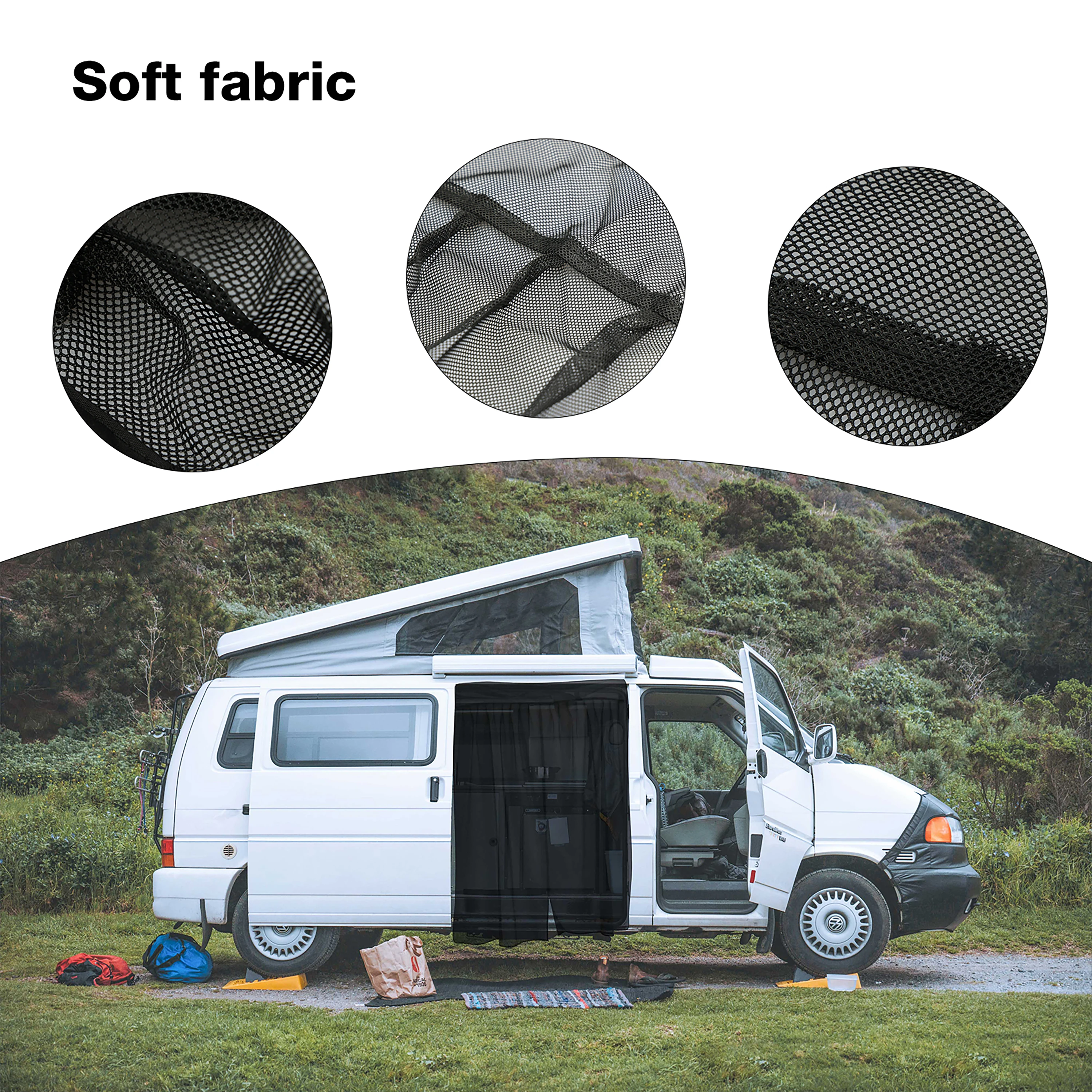 RV Mosquito Net Magnetic Insect Screen for Mercedes Sprinter