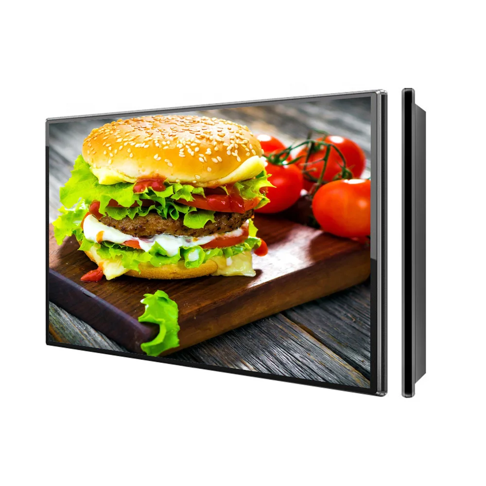 Restaurant Digital Menu Board 55 Inch Electronic Menu Lcd Touch Order ...