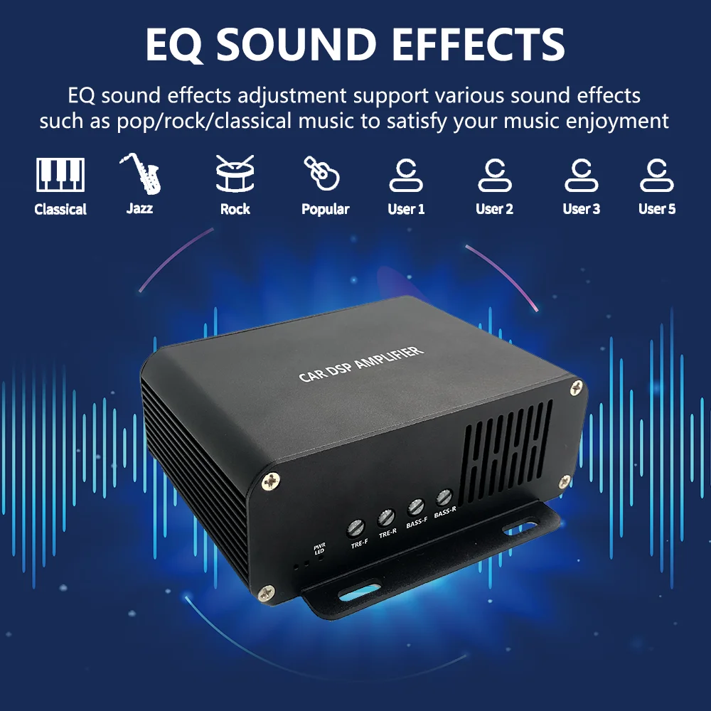 Bosstar Car Power Amplifier DSP Korean Amplifier Car Audio Karaoke ...