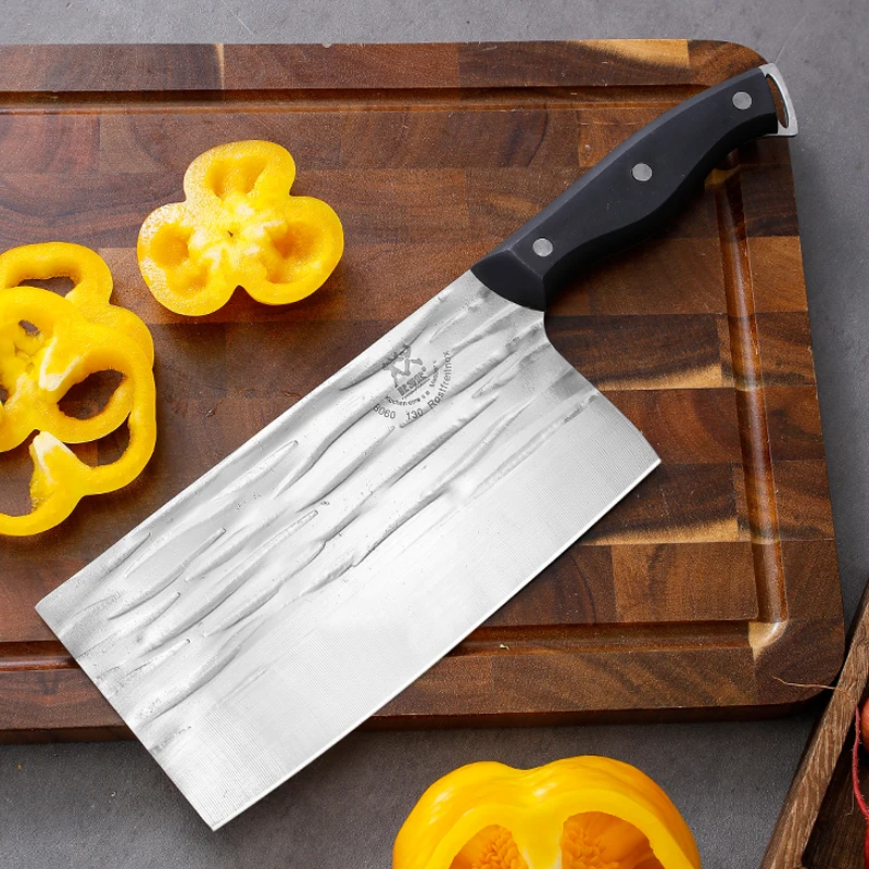 Wholesale Chef's Knife Set Practical Meat Cleaver With Stainless Steel Forging And Abs Handle ...