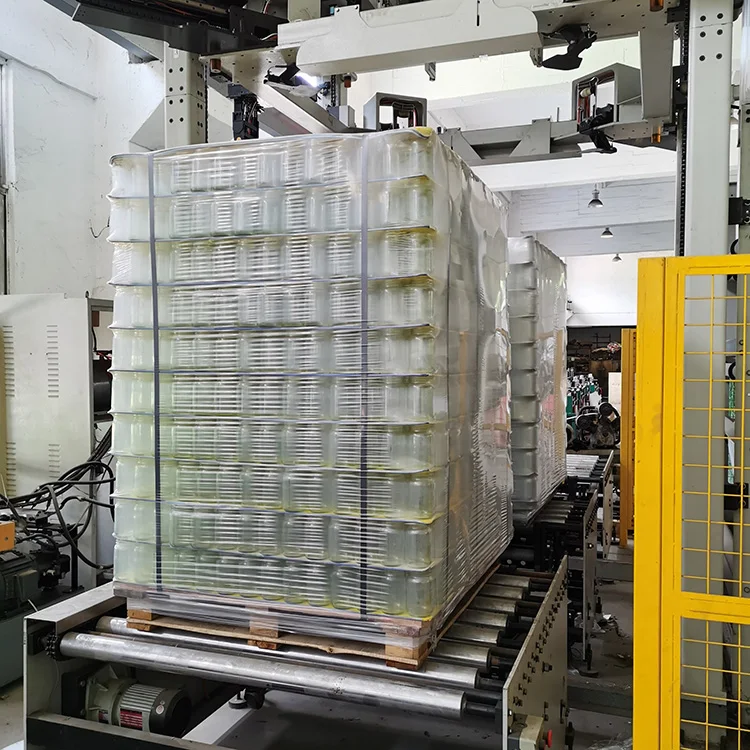 Fully Automatic Efficient Stretch Hood Packing System for Palletized ...