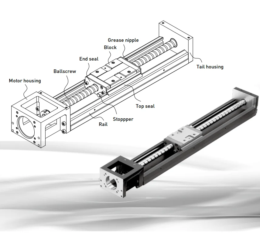 Hiwin Linear Actuator KK50 - Durable and Versatile Motion