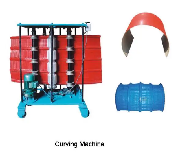 Auto Crimping Curved Roll Forming Machine by XINGBO