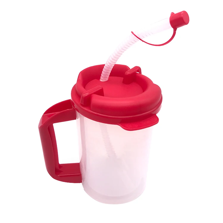 A Heat Preservation Insulated Hospital Water Drinking Cup 32 Oz Plastic ...
