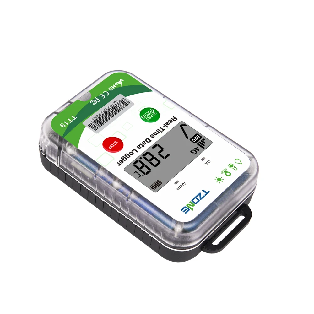 4g Real Time Gps Location Function Temperature Humidity Data Logger ...