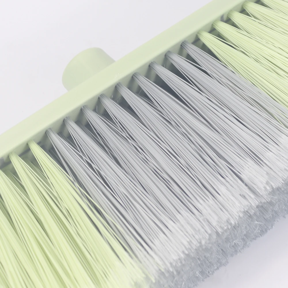 Home Indoor Colorful Hard Plastic Broom Chinese Broom Push Brush for ...