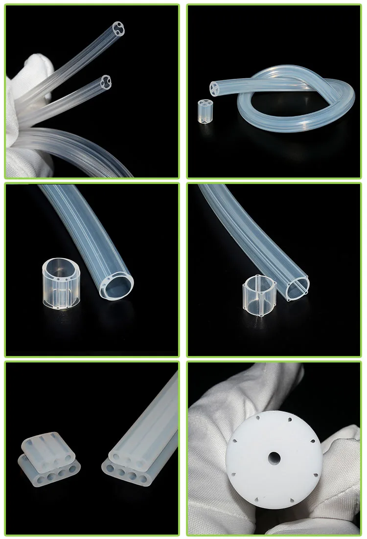 Customized Medical Grade Extruded Ultra Thin Wall Multi Lumen ...