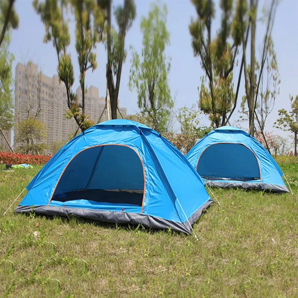 1-2 Person Outdoor Camping Tent Automatic Tent Spring-loaded Quick-open Sunproof Camping Tent ...