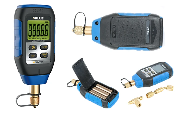 High Precision Digital Vacuum Gauge Electronic High Precision Pressure ...