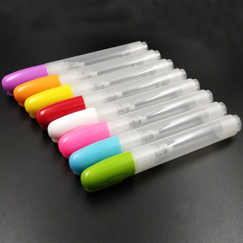 5mm Refillable Empty Paint Pen Empty Marker Pen - Buy Empty Transparent ...