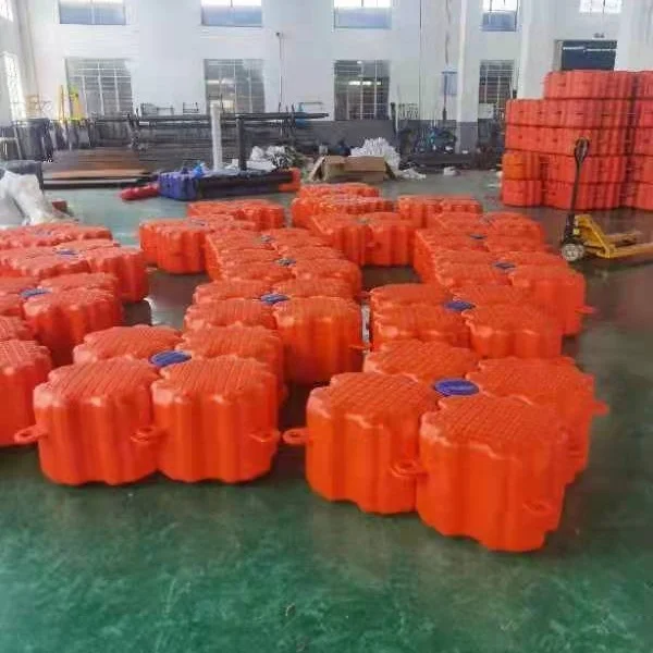 Uv Resistant Hdpe Stable Floating Pontoon Platform Floating Bridge ...