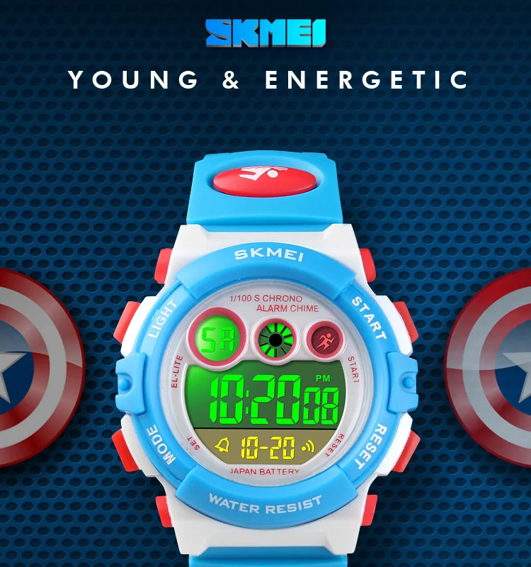 Brand Skmei 1451 Custom Logo Sport Kids Digital Jam Tangan Wrist Watch ...