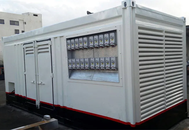 Offshore Terminal ISO Refrigerated Reefer Container Genset