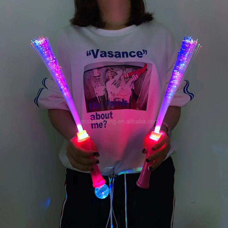 Best Quality Light Up Glowing Optical Fiber Sticks Light Up Stick ...