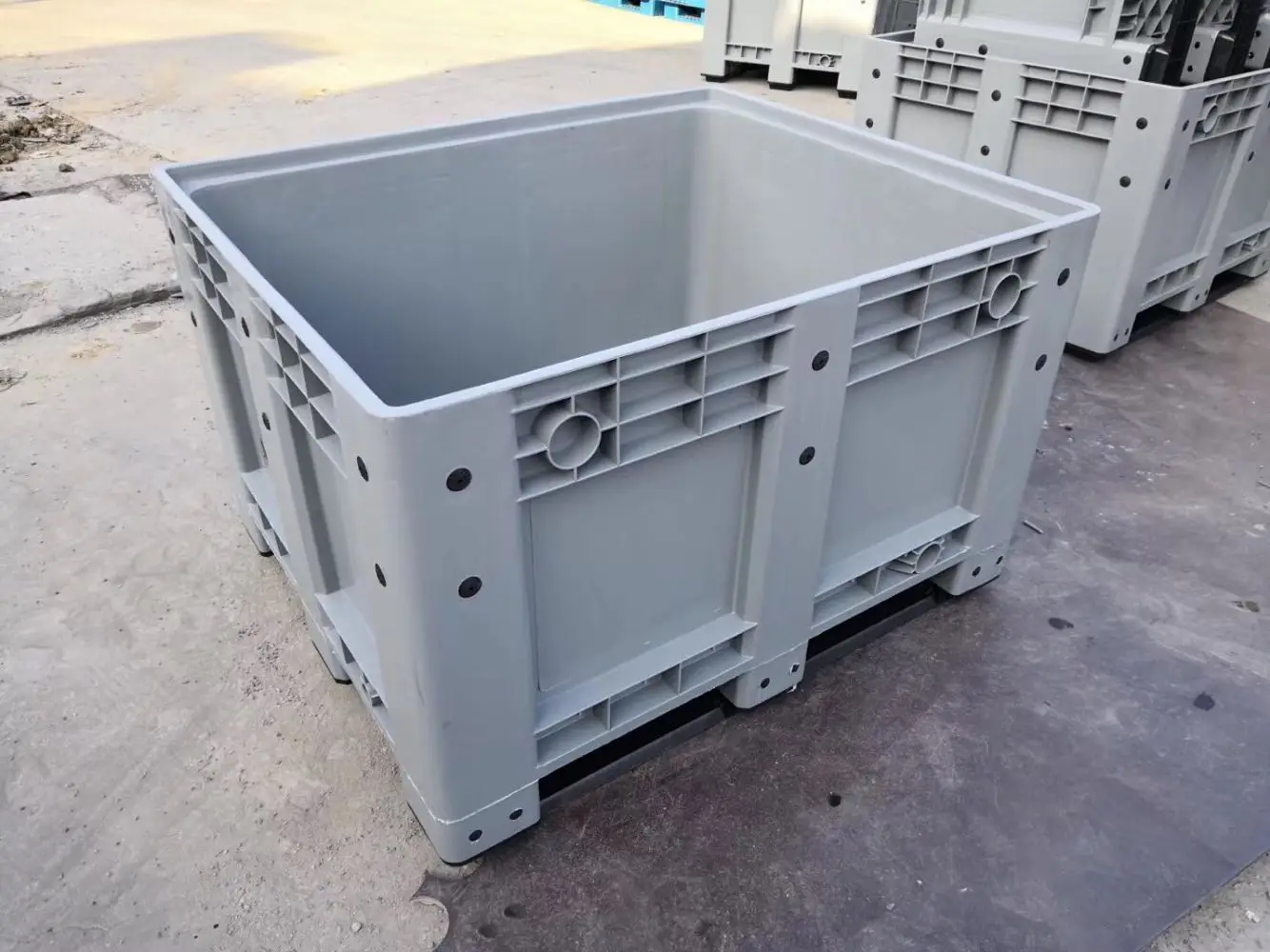 Hdpe Replacement Big Container,Forklift Handling,Plastic Pallet Box Bin ...