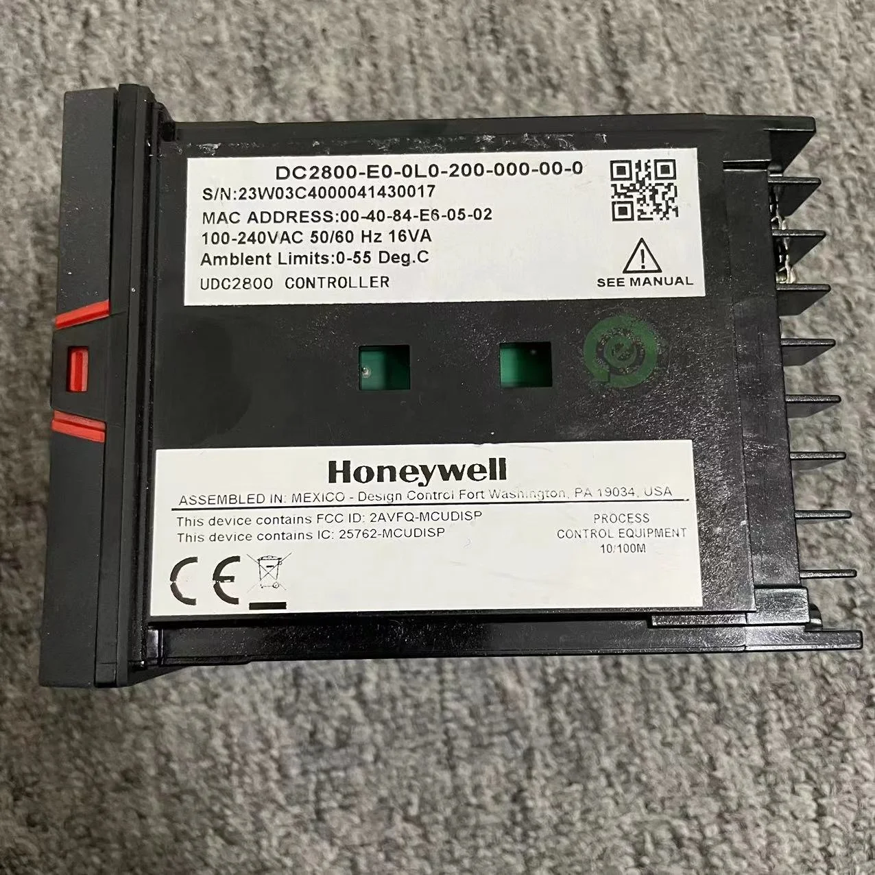 Original Honeywell Dc2800 Series Digital Display Temperature Controller ...