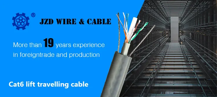 Cat6 LSF Cable - High Quality Elevator Lift Travelling Wire