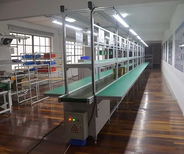 산업 생산을 위한 DY1128 두 배 얼굴 벨트 콘conveyor 체계 ESD LCD 텔레비젼 벤치 일관 작업| Alibaba.com