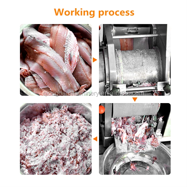 Fish Pin Bone Remover Machine - Efficient Crab Meat Extractor