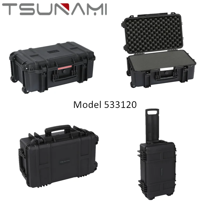 Tsunami Waterproof Hard Display Case - Heavy Duty & Lockable