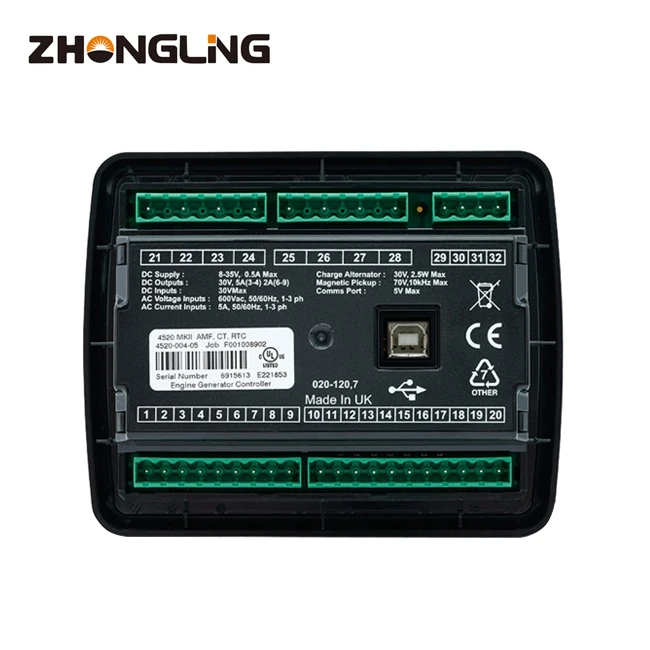 Generator Auto Start Controller Dse4520 Genset Control Module Dse 4520 ...