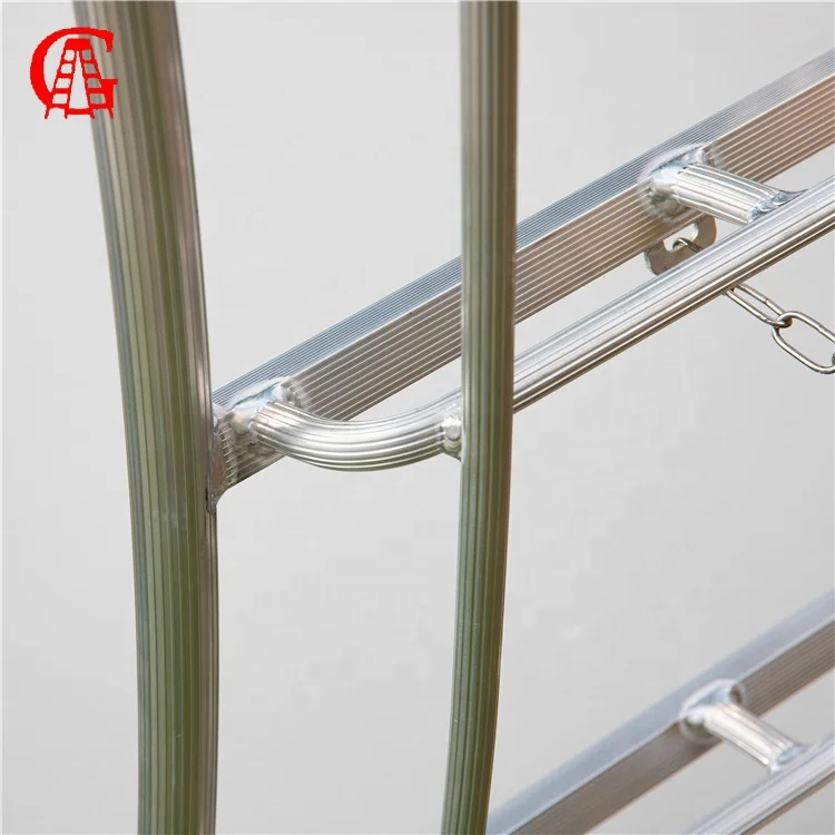 Gardener Aluminum 8-Step Orchard Ladder for Apple Tree Pruning & ODM