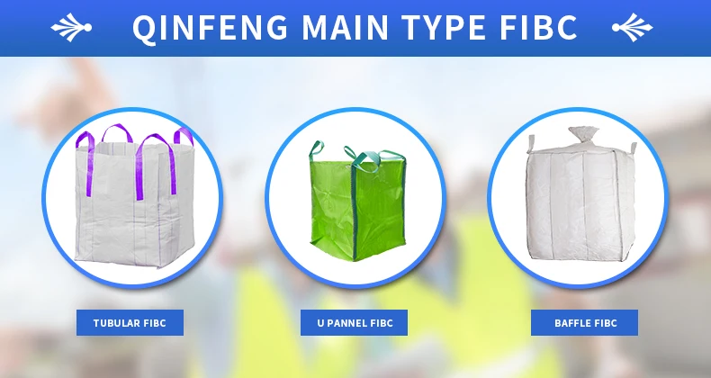 100% Pure Pp Material Plastic Packing Wpp Jumbo Bag 1 Tonner Bulk Bag 1 ...