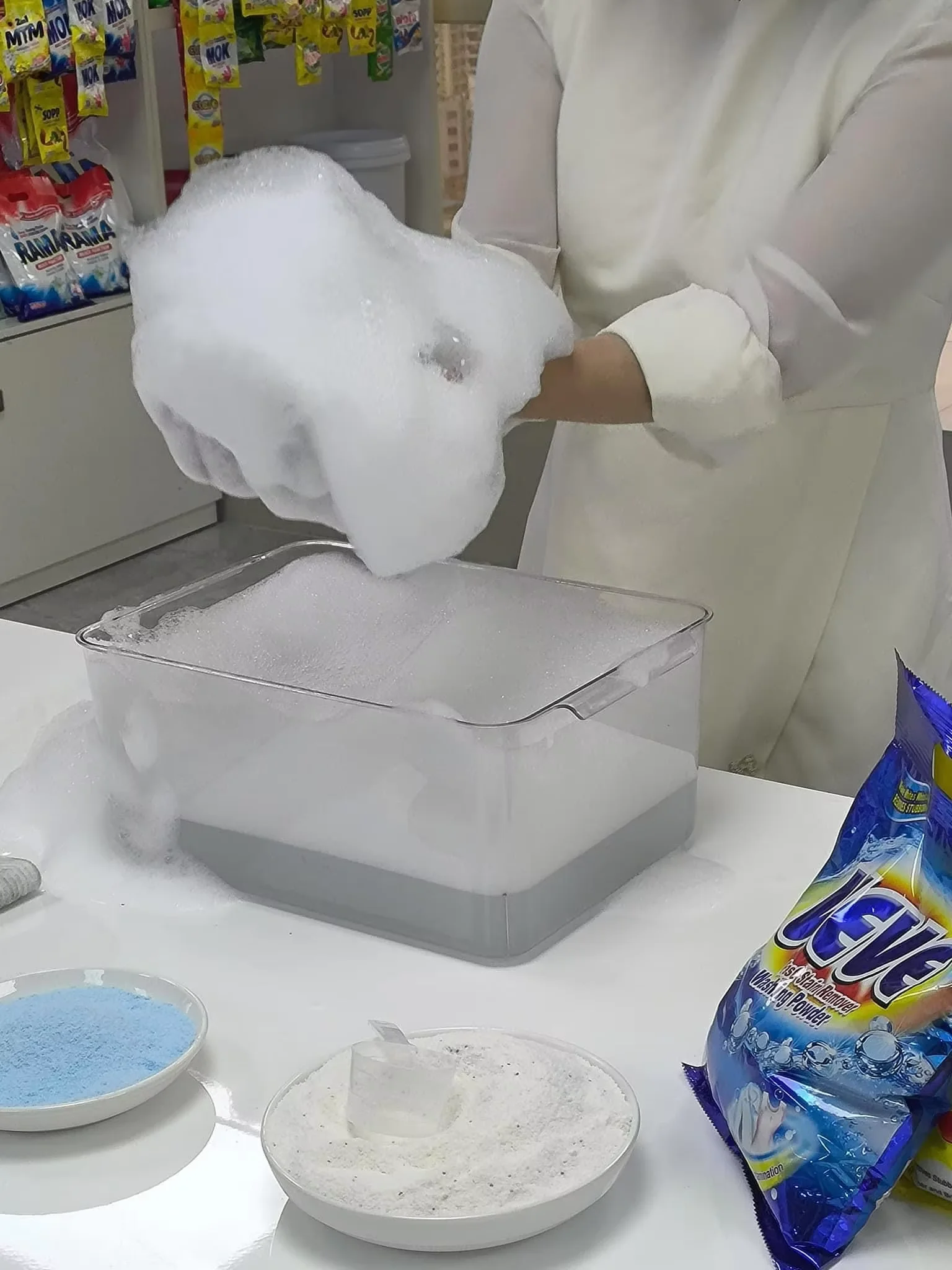 Washing Powder Manufacture OEM High Low Density Detergent Soap Powder ...