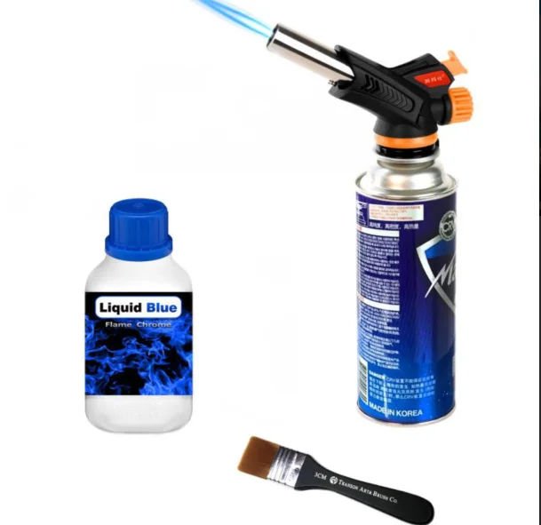 Flame Chrome Spray Plating Chemical Liquid Blue - Buy Flame Chrome ...