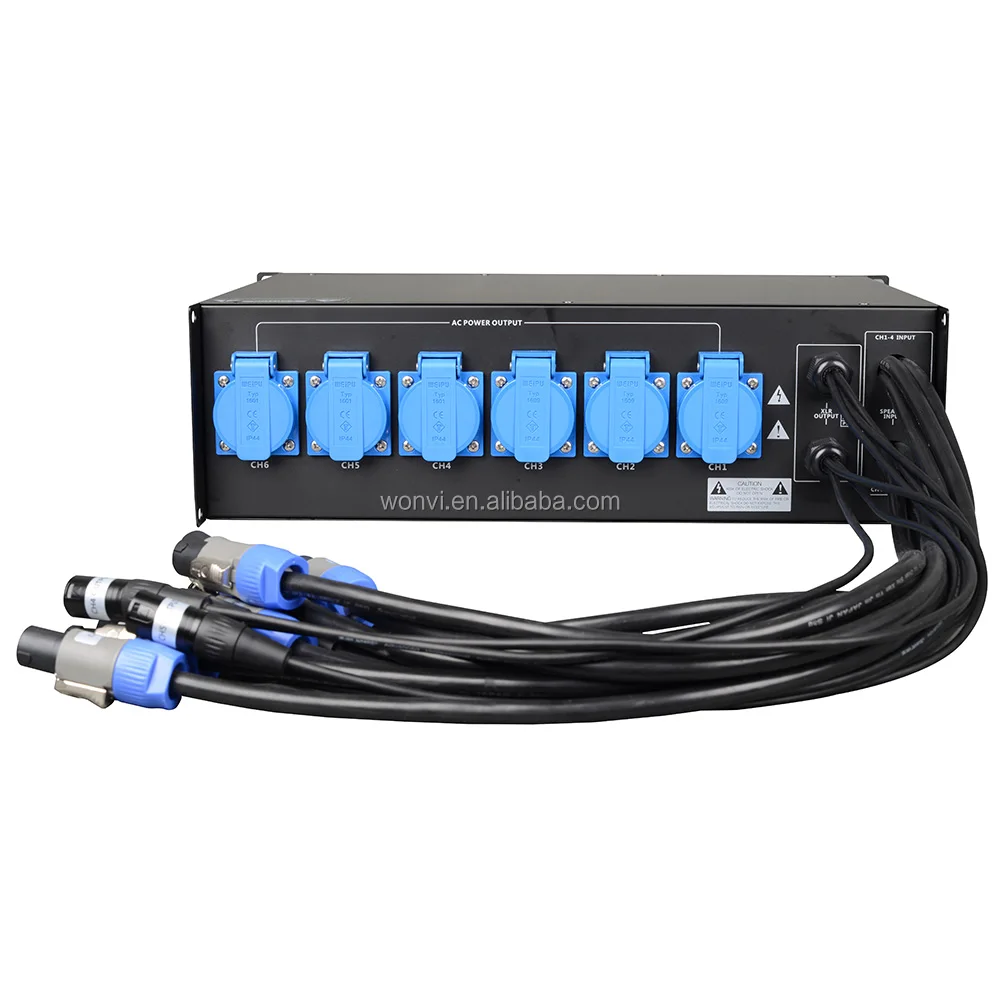 LAS5+1 Power Distributor - Efficient Lighting & Sound Management