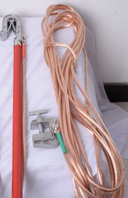 Iso Sgs Temporary Earth Rod Hv Earthing Equipment 4-way Grounding Set ...