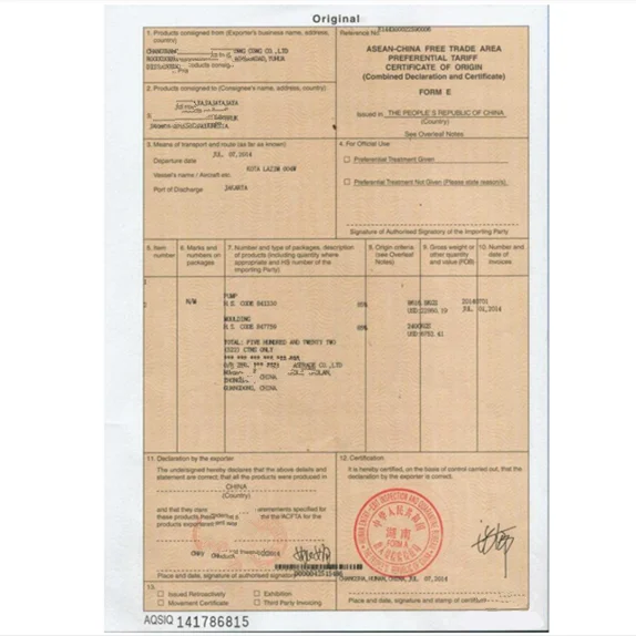 Certificate Of Origin For Denmark Imports - Buy Certificateoforigin,Belgium,Co Product on ...