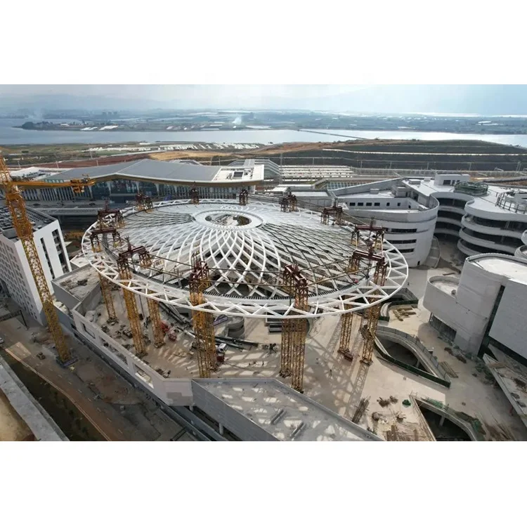 Most Popular Steel Space Frame Glass Roof Skylight - Buy Steel Roof ...