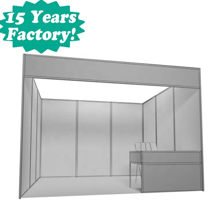 Aluminum Expo Booth 3x3 Shell Scheme - Standard Exhibition Stand