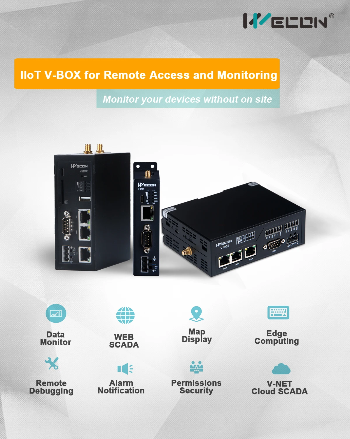 Economic Iiot Kit V-box Easy For Webscada And Remote Download In Iot ...